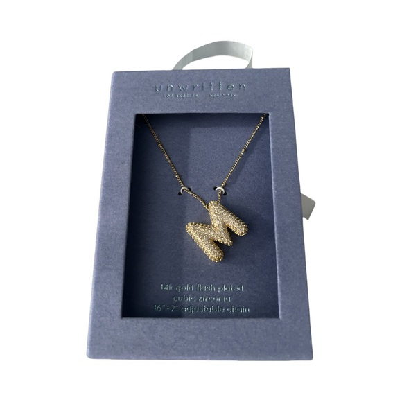 Unwritten | Jewelry | Letter M Chain | Poshmark